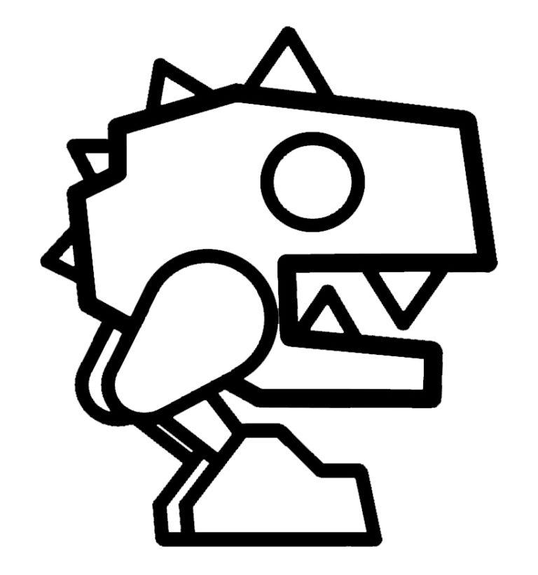 Geometry Dash Kleurplaten voor Kinderen: Gratis te Downloaden